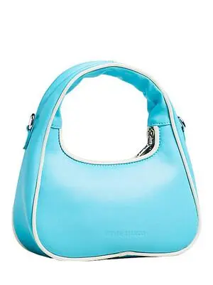 MELIE BIANCO Piped Mini Shoulder Bag - Light Blue
