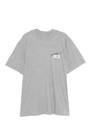 MAISON MARGIELA Short Sleeve T-shirt - Grey