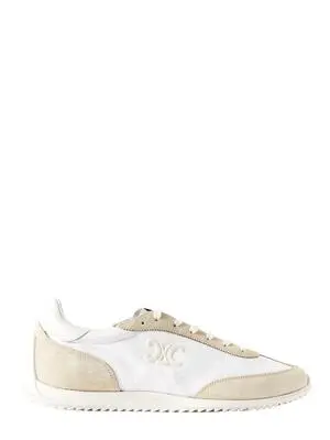 Celine Homme Racer Logo Sneakers - White
