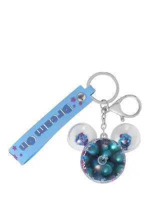 Disney Mickey Mouse Liquid Keychain - Blue