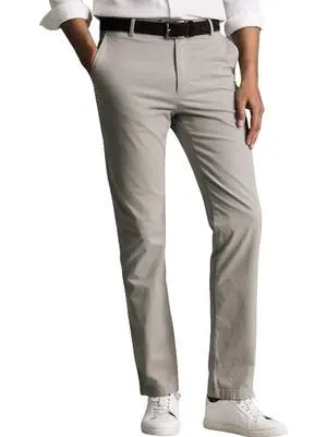 CHARLES TYRWHITT Slim Fit Lightweight Chinos - Silver