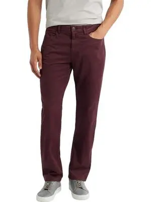 JOHNSTON & MURPHY Five-Pocket Cotton Blend Trousers