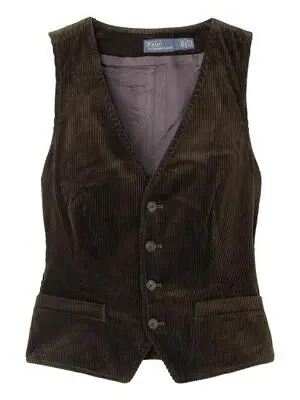 Polo Ralph Lauren Cotton-corduroy Vest - Brown