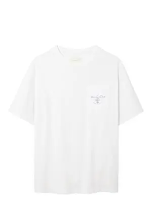 Aimé Leon Dore Clothier Printed Cotton-jersey T-shirt - White