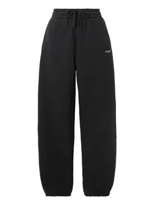 Aimé Leon Dore Cotton-jersey Track Pants - Black