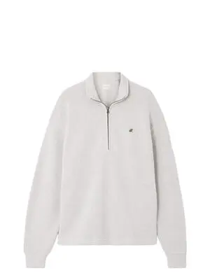 Aimé Leon Dore Embroidered Cotton Sweatshirt - Off-white