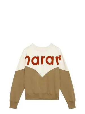 MARANT ETOILE Houston Sweatshirt Brown