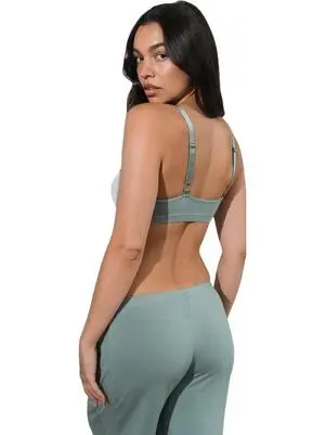 VITALITY Vital Scoop Bralette - Thyme