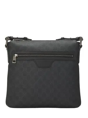 Gucci Gg Supreme Messenger Bag - Black