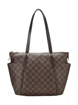 LOUIS VUITTON Damier Ebene Totally Nm Tote - Brown