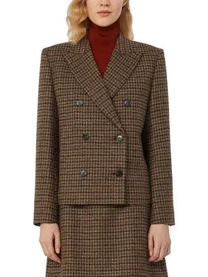 Max Mara Wool-blend Gerusia Jacket - Wine