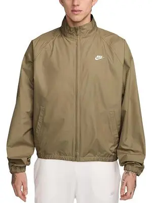 Nike Club Roscoe Zipper Jacket - Parachute Beige/white