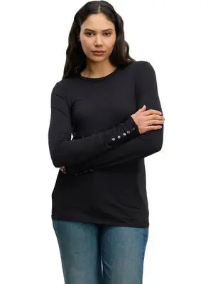 Velvet By Graham & Spencer Kelsey Tee - Black