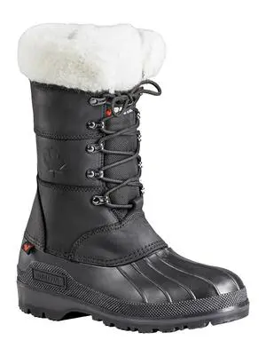 BAFFIN Maple Leaf Waterproof Snow Boots - Black