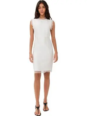 THE GARMENT Vivaldi Shift Mini Dress - Cream