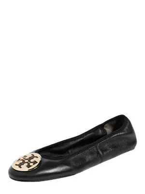 Tory Burch Reva Ballet Flats Perfect Black / Gold