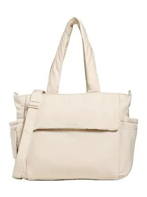 CALPAK Diaper Tote Bag With Laptop Sleeve - Oatmeal