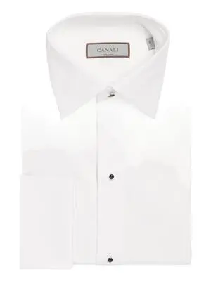 CANALI Canali Cotton Ceremony Dress Shirt
