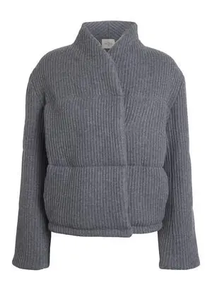 Le Kasha Cashmere Linz Puffer Jacket - Grey
