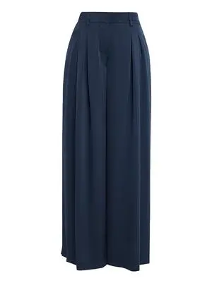 Ramy Brook Oscar Wide-leg Satin Pants - Navy
