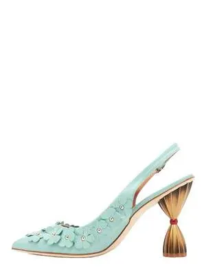 INOLA OJÉN Flore Slingback - Aquaverde
