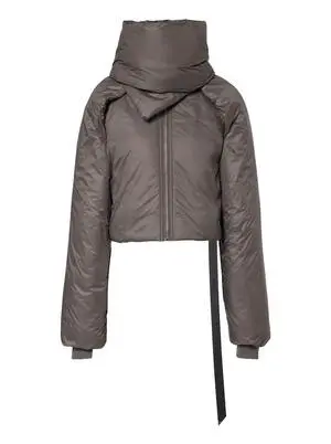 Rick Owens Convertible Puffer Jacket - Brown