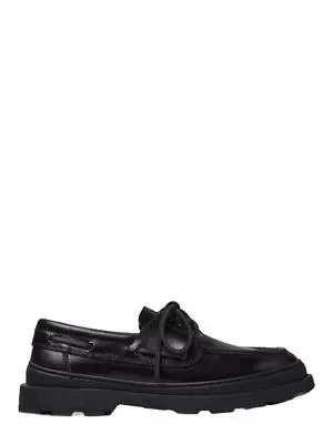 Camper Brutus Moccasin Loafers - Black
