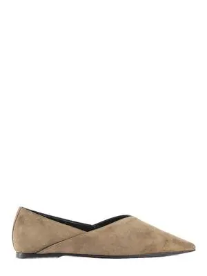 TOTÊME Suede Flats - Brown