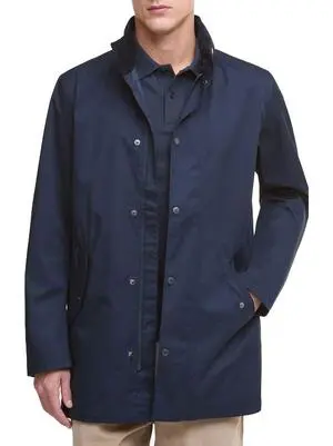 Barbour Chelsea Waterproof Twill Jacket - Navy