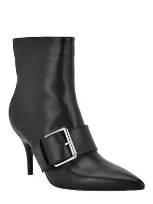 Nine West Colin Pointed Toe Bootie - Black