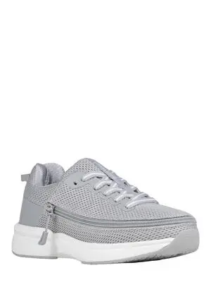 BILLY FOOTWEAR Limitless Zip Around Sneaker - Grey