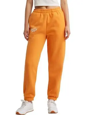 HAPPY CAMP3R Puff Series Core Logo Cotton Blend Joggers - Spiced Pumpkin