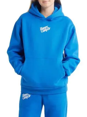 HAPPY CAMP3R Core Logo Cotton-blend Hoodie - Royal Blue