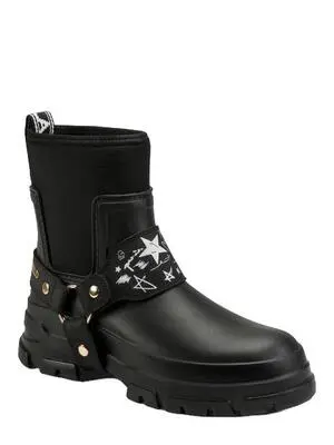 Karl Lagerfeld Paris Ranelle Rain Boots - Black