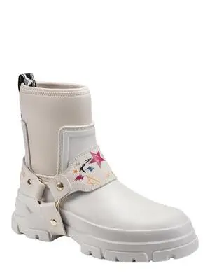 Karl Lagerfeld Paris Ranelle Rain Boots - Soft White
