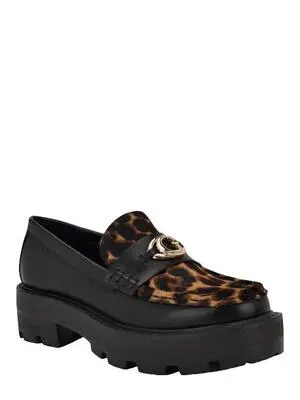 Guess Platform Loafer - Black