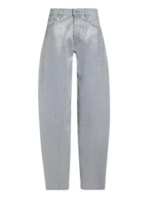 HAIKURE Bibi Crystal Embellished Balloon Leg Jeans - Stapled Blue