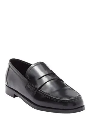 TONY BIANCO Zac Penny Loafer - Black Hi Shine