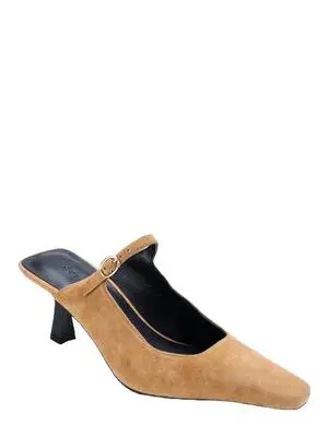 Yosi Samra Ryder Suede Mule - Camel