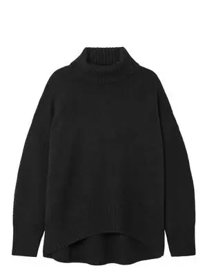 Arch4 World's End Oversized Cashmere Turtleneck Sweater - Black