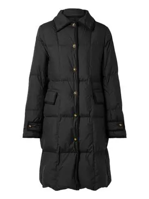 Moncler Achard Quilted Down Coat - Black
