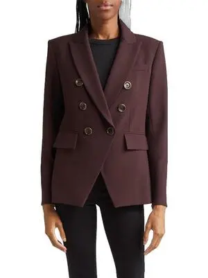 Veronica Beard Miller Dickey Jacket - Dark Currant