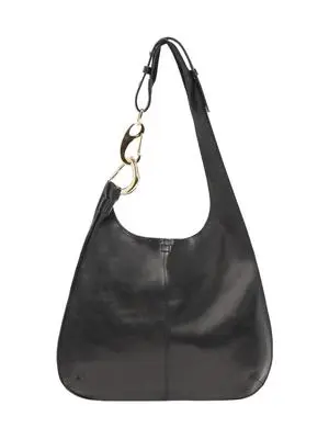 DOLCE VITA Leather Tote With Carabiner Hardware