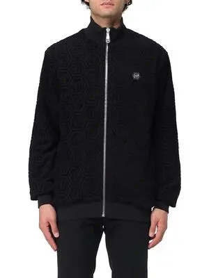 Philipp Plein Textured Sweatshirt - Black