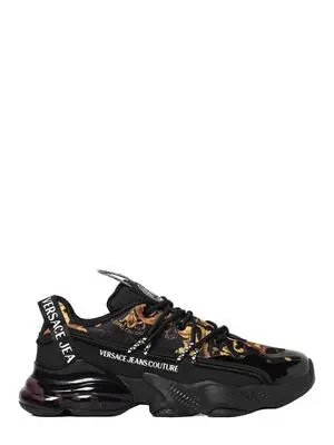 Versace Lace-up Sneakers - Black