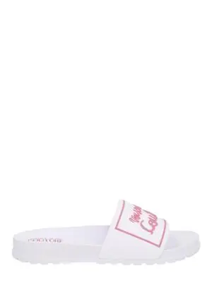 Versace Heeled Sandal - White