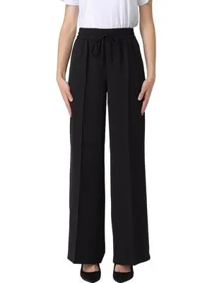 TWINSET Wide Leg Trousers Black
