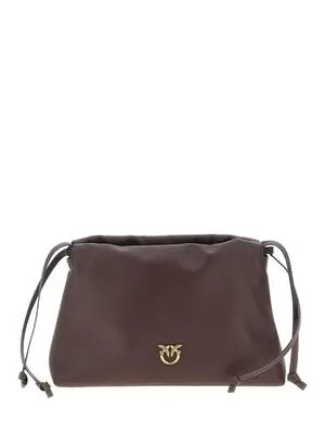 Pinko Crossbody Bag Burgundy