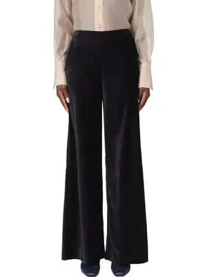 FORTE_FORTE Wide Leg Trousers Black