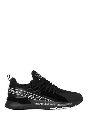 Versace Low Top Sneakers - Black